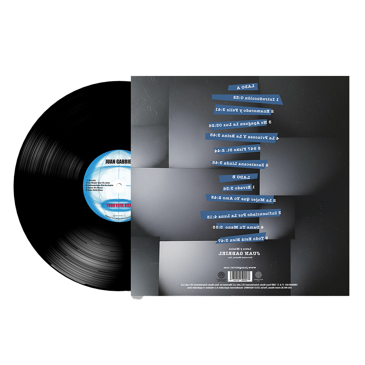 Juan Gabriel - Todo Está Bien Vinyl – Sony Latin