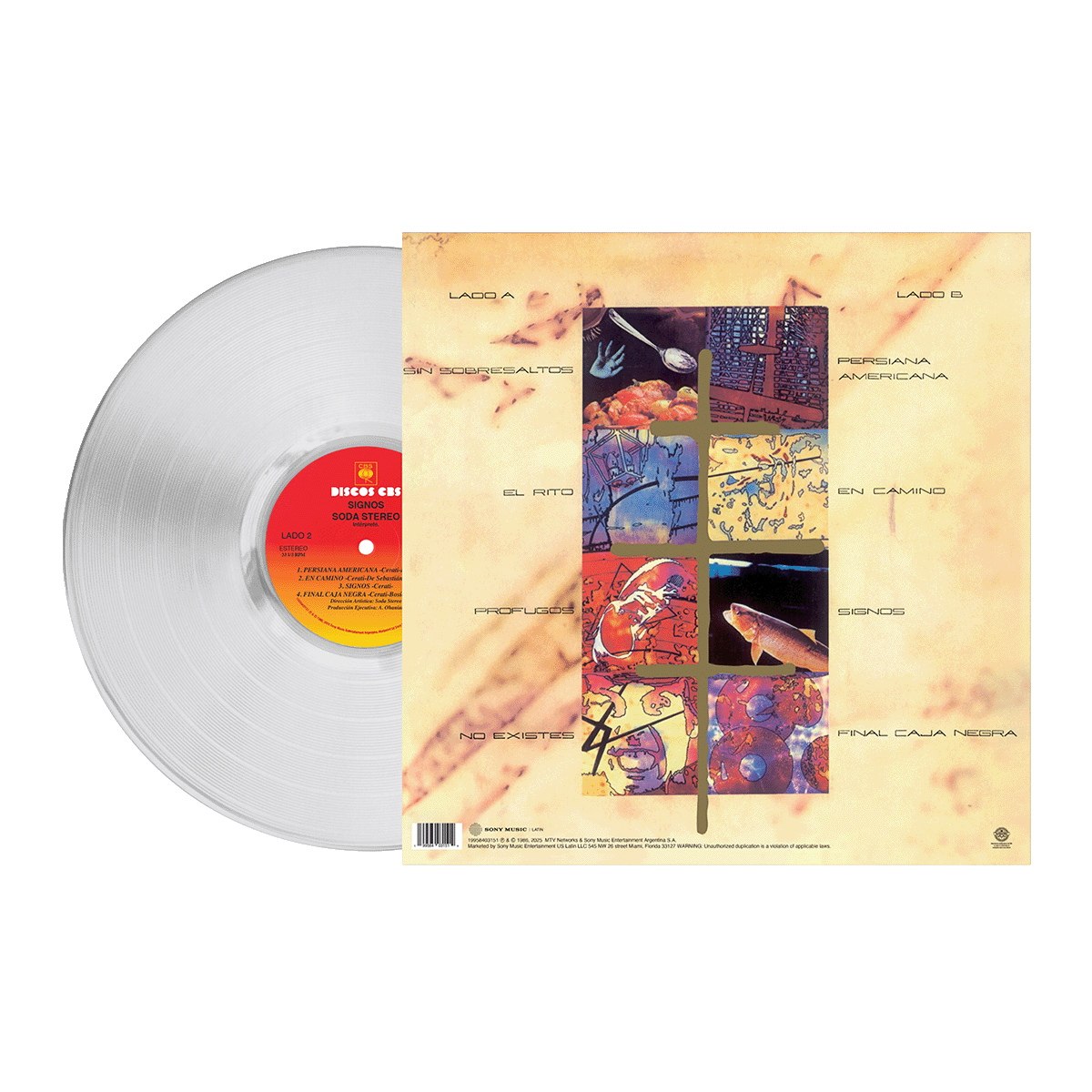 Vinyl – Sony Latin